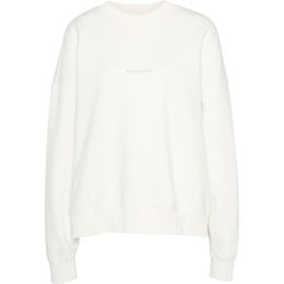 Pegador Sweatshirt 'Sela' Damen Gr&ouml;&szlig;e M hellgrau / wei&szlig;