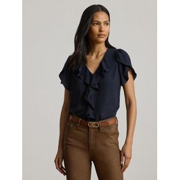 Lauren by Ralph Lauren Lauren Ralph Lauren Bluse 'BADAYN' Damen Gr&ouml;&szlig;e M navy