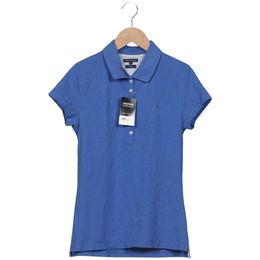 Tommy Hilfiger Poloshirt Damen Gr&ouml;&szlig;e M Second Hand blau