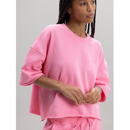 Hey Honey Sweatshirt 'Short Sleeve' Damen Gr&ouml;&szlig;e M rosa