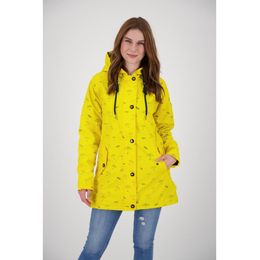 Ankerglut Outdoor Jacket 'Friesennerz ANKERGLUTMEER' female Yellow size 7XL