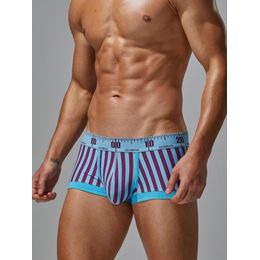 SEOBEAN Boxershorts 'Stripe' Herren Größe XXL blau