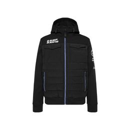 CAMP DAVID Jacke Herren Größe M blau / schwarz / weiß