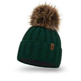 Vivisence Beanie '7019' female Green size Onesize