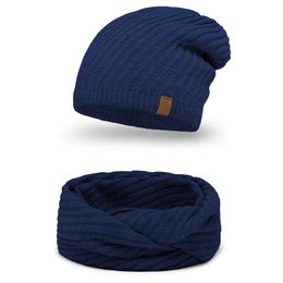Vivisence Beanie '7017 Set' female Blue size Onesize