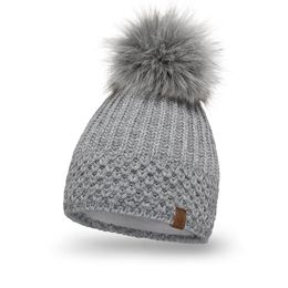 Vivisence Beanie '7016' female Grey size Onesize
