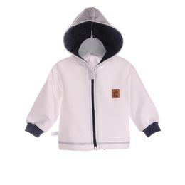 La Bortini Zip-Up Hoodie boy White size 86/92