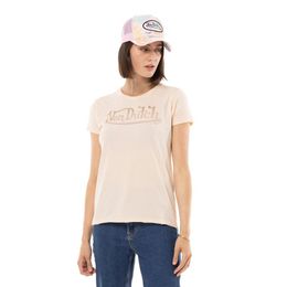Von Dutch Shirt 'Logo Dot' female Beige size XL
