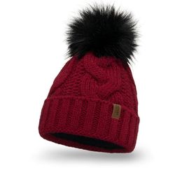 Vivisence Beanie '7014' female Red size Onesize