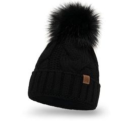 Vivisence Beanie '7014' female Black size Onesize