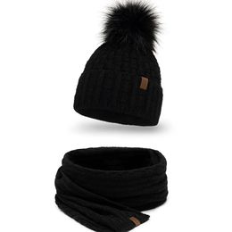 Vivisence Beanie '7015 Set' female Black size Onesize