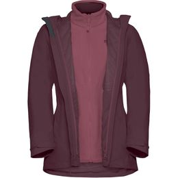 Jack Wolfskin Outdoorjacke 'Moonrise' Damen Größe XL burgunder