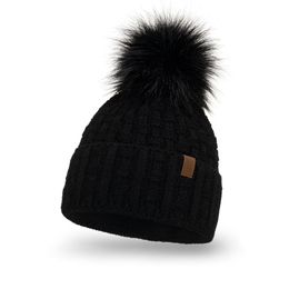 Vivisence Beanie '7015' female Black size Onesize