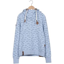 Naketano Kapuzenpullover Damen Größe M Second Hand hellblau