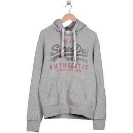 Superdry Kapuzenpullover Herren Größe L Second Hand grau