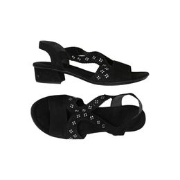 Rieker Sandalen Damen Gr&ouml;&szlig;e 37 Second Hand schwarz