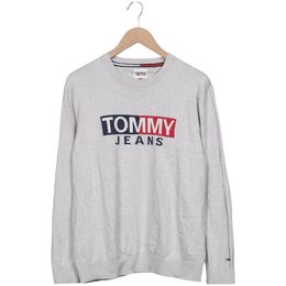 Tommy Jeans Pullover Herren Gr&ouml;&szlig;e XL Second Hand grau