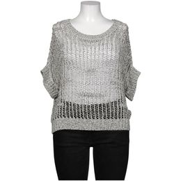 Selected Pullover Damen Größe L Second Hand silber