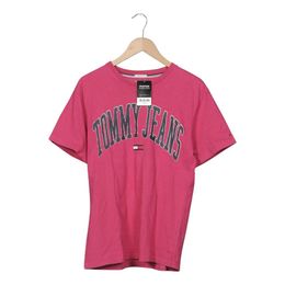 Tommy Jeans T-Shirt Herren Gr&ouml;&szlig;e M Second Hand pink