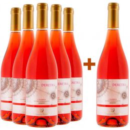 Cantina Malena 5+1 Paket Demetra Rosato Calabria Cuv&eacute;e 2024 Trocken - Kalabrien &ndash; Probierpaket IGP