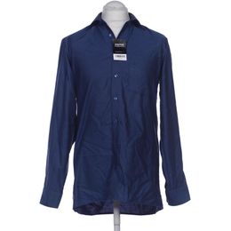 OLYMP Hemd Herren Größe M Second Hand marine