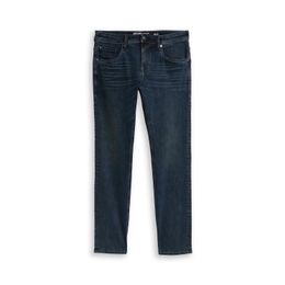 Tom Tailor Denim Herren TTAEDAN STRAIGHT Jeans mit Stretch, blau, Uni, Gr. 29/32