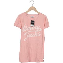 Tommy Jeans T-Shirt Damen Gr&ouml;&szlig;e L Second Hand pink