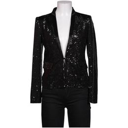 Maje Blazer Damen Größe XS Second Hand schwarz