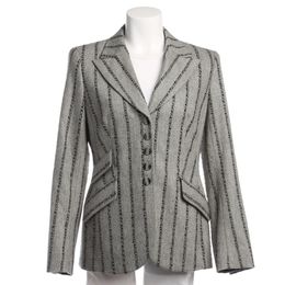 Escada Blazer Damen Größe M Second Hand grau