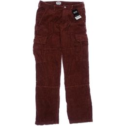 WEEKDAY Stoffhose Damen Größe 4XL Second Hand rot