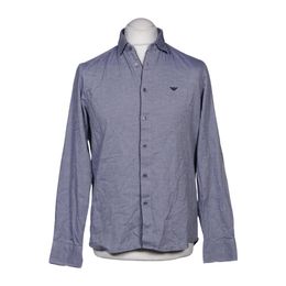 Emporio Armani Hemd Herren Größe L Second Hand blau