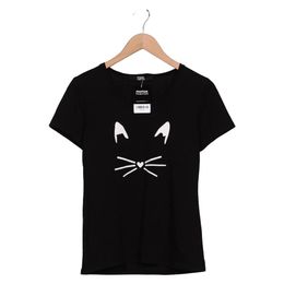 K by KARL LAGERFELD Karl Lagerfeld T-Shirt Damen Gr&ouml;&szlig;e S Second Hand schwarz