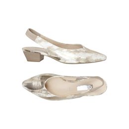 Gabor Pumps Damen Größe 38.5 Second Hand gold