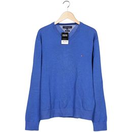 Tommy Hilfiger Pullover Herren Gr&ouml;&szlig;e XL Second Hand blau