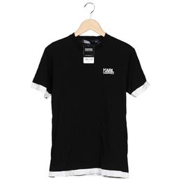 K by KARL LAGERFELD Karl Lagerfeld T-Shirt Herren Gr&ouml;&szlig;e XS Second Hand schwarz