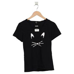 K by KARL LAGERFELD Karl Lagerfeld T-Shirt Damen Gr&ouml;&szlig;e S Second Hand schwarz