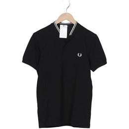 Fred Perry Poloshirt Herren Gr&ouml;&szlig;e S Second Hand schwarz