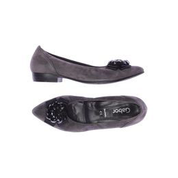 Gabor Ballerina Damen Größe 38 Second Hand grau
