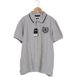 Tommy Hilfiger Poloshirt Herren Größe L Second Hand grau