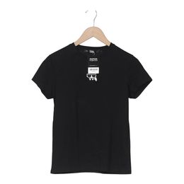 K by KARL LAGERFELD Karl Lagerfeld T-Shirt Damen Gr&ouml;&szlig;e S Second Hand schwarz