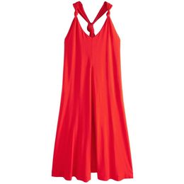 next Kleid Damen Gr&ouml;&szlig;e 44 rot Winterkleid