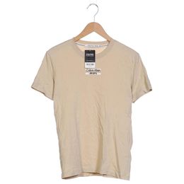Calvin Klein Jeans T-Shirt Damen Gr&ouml;&szlig;e M Second Hand beige