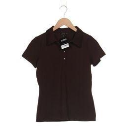 comma, COMMA Poloshirt Damen Gr&ouml;&szlig;e M Second Hand braun