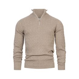 Kronstadt Pullover 'Cable' Herren Gr&ouml;&szlig;e M beige
