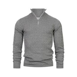 Kronstadt Sweater 'Cable' male Grey size L