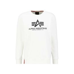 Alpha Industries Sweatshirt 'Basic Logo' male White size 3XL