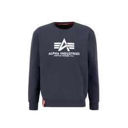 Alpha Industries Sweatshirt 'Basic Logo' male Blue size S