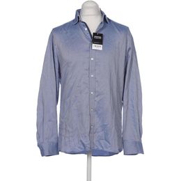 OLYMP Hemd Herren Größe L Second Hand blau