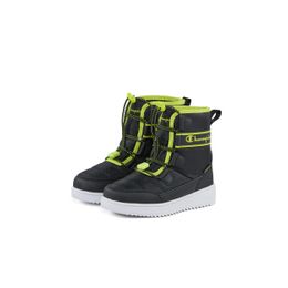 Champion Kinder Snowboots "FASSA BOY PS", Gr. 29,5nbk, lime, Synthetik, Textil, Schuhe, Winterboots, Winterstiefel, Winterschuhe, gefüttert