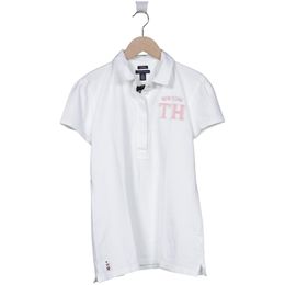 Tommy Hilfiger Poloshirt Damen Größe XL Second Hand weiß